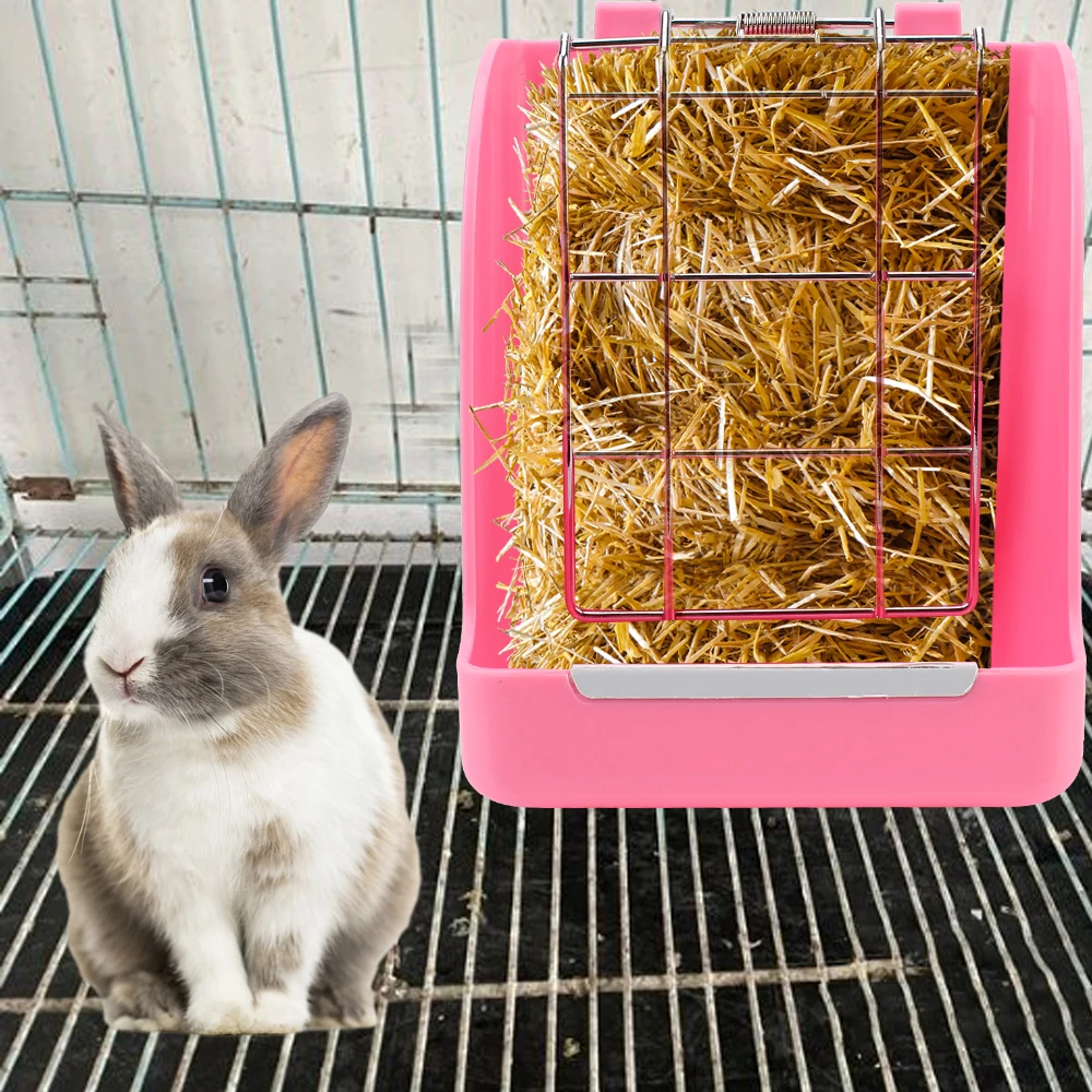 Spring-Grass-Frame-Grass-Hay-Bowl-Rack-Rabbit-Food-Basket-Grass-Rack ...