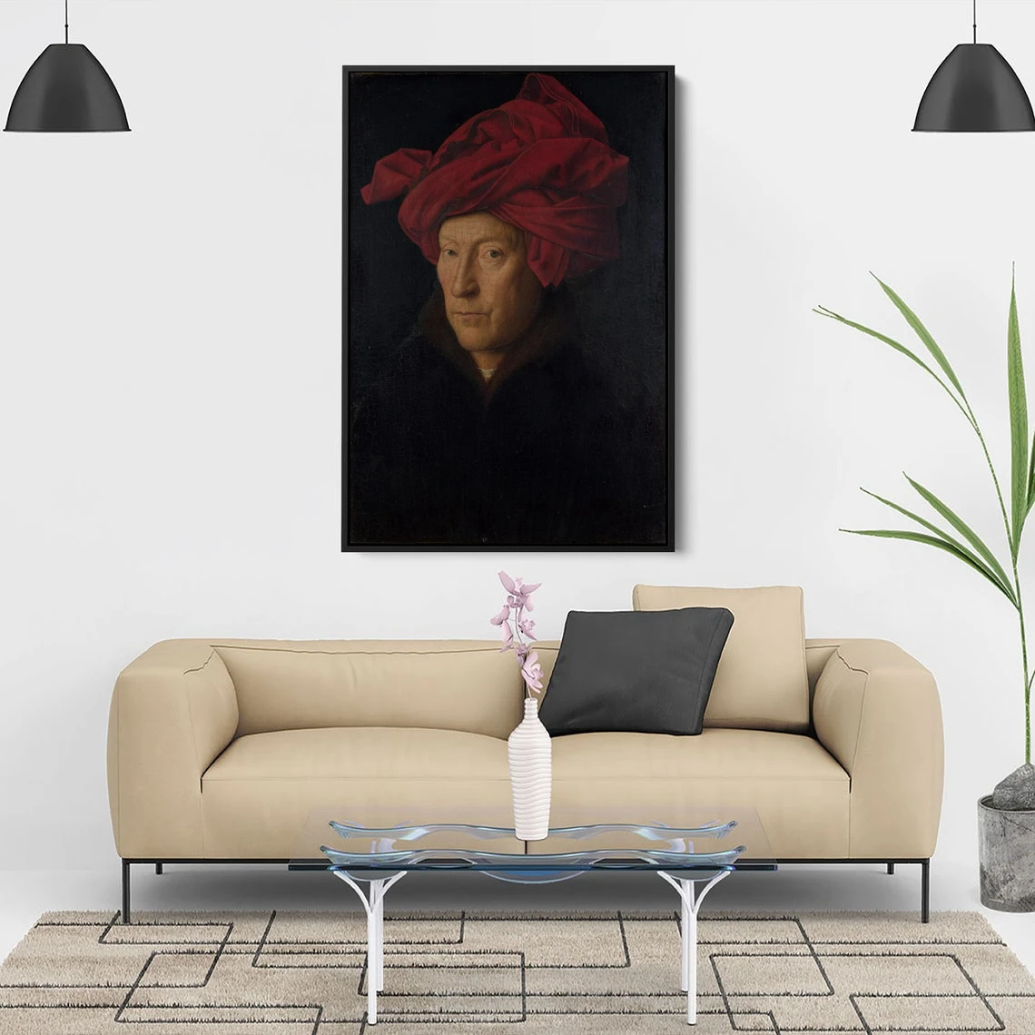 Van Eyck Man In A Red Turban