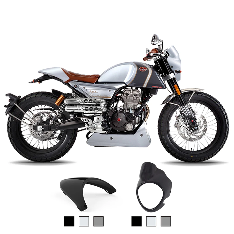 Carénage De Siège Arrière De Moto, Couverture De Passager Pour Hipster Fb Mondial Hps125 ...