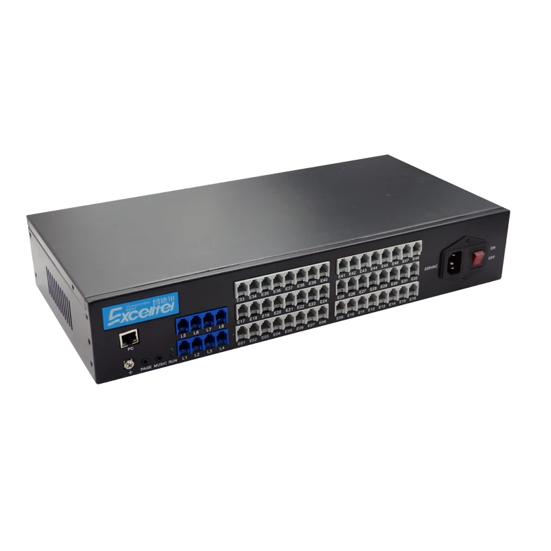 EXCELLTEL Hotsales Business PABX TP848 848 Rack Mountable Telephone ...