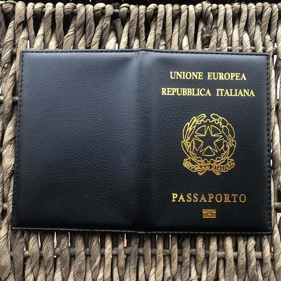 Italian Leather Passport Cover