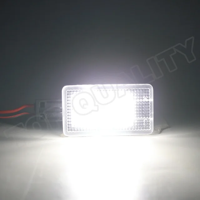 2Pcs LED Courtesy Footwell Door Welcome Light For Volvo V40 V40CC V50 ...