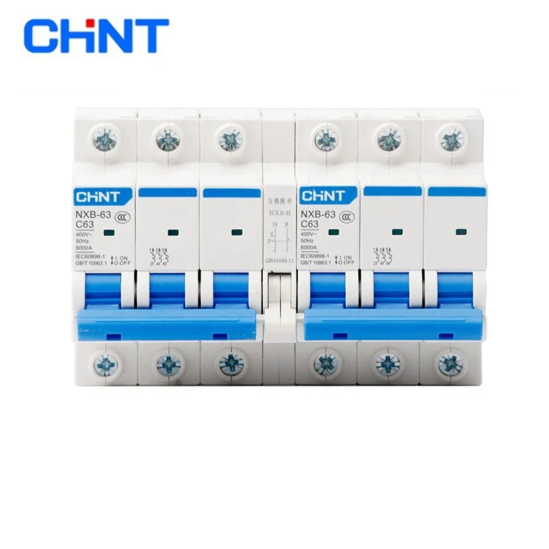 CHINT NXB-63 3P 32A 40A 63A MTS Dual Power Manual Transfer Switch ...