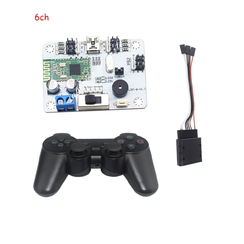 6 24 32 Channel Robot Servo Motor Control Board & PS2 Controller ...