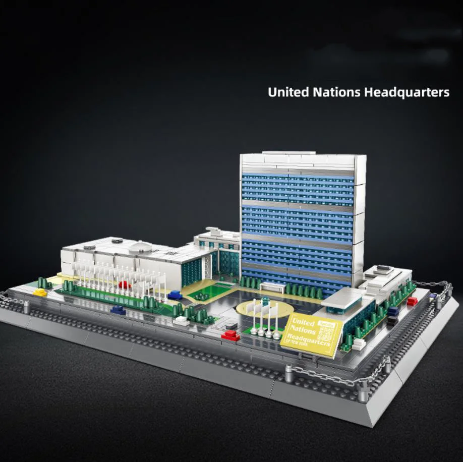 Lego Architecture United Nations Headquarters