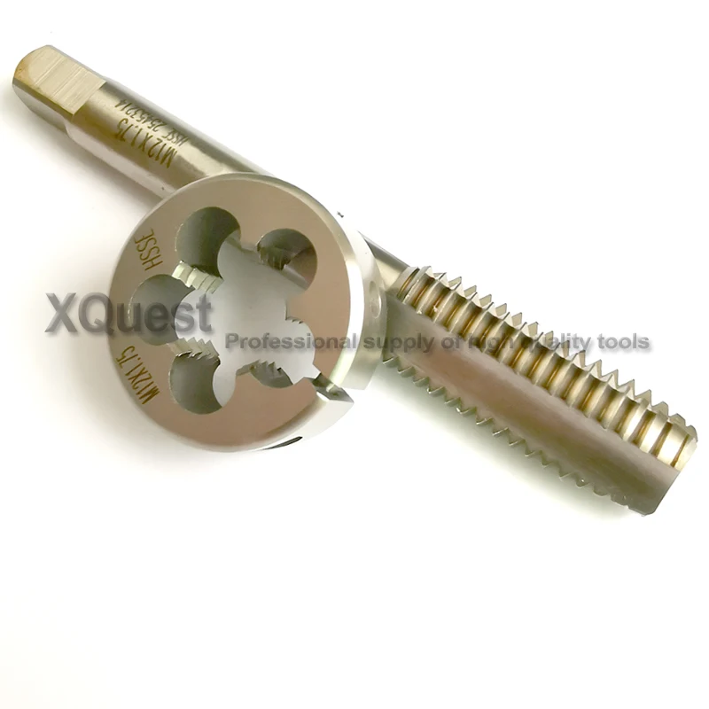 HSSE Metric screw thread tap Die set M1.2 M1.4 M1.6 M2 M2.5 M2.6 M3 M4 ...