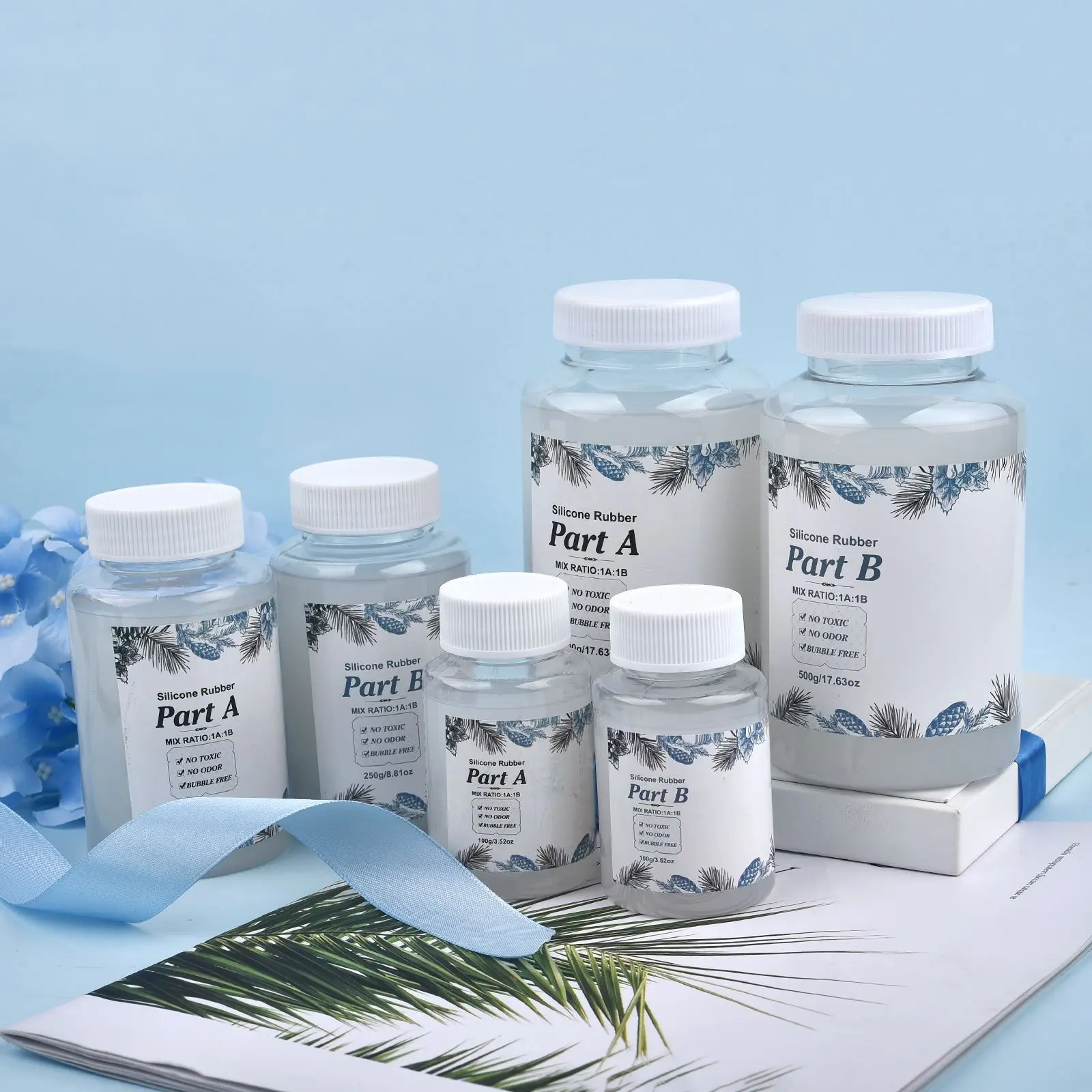 1-1-AB-Liquid-Rubber-Transparent-Fast-Curing-Glue-Making-Silicone-Mold ...