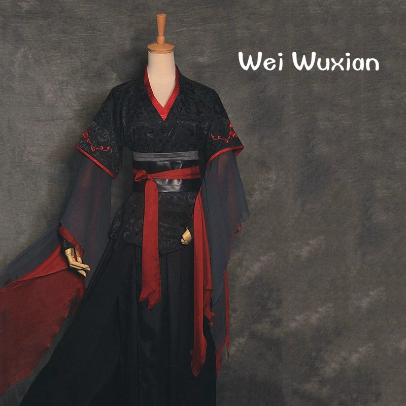 Halloween Cosplay Wei Wuxian Anime Costume Grandmaster Of Demonic ...