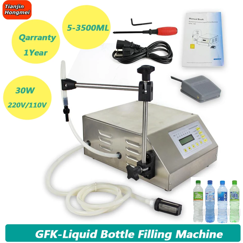 Semi Automatic Juice Filling Machine,small Liquid Packing Machine,mini ...