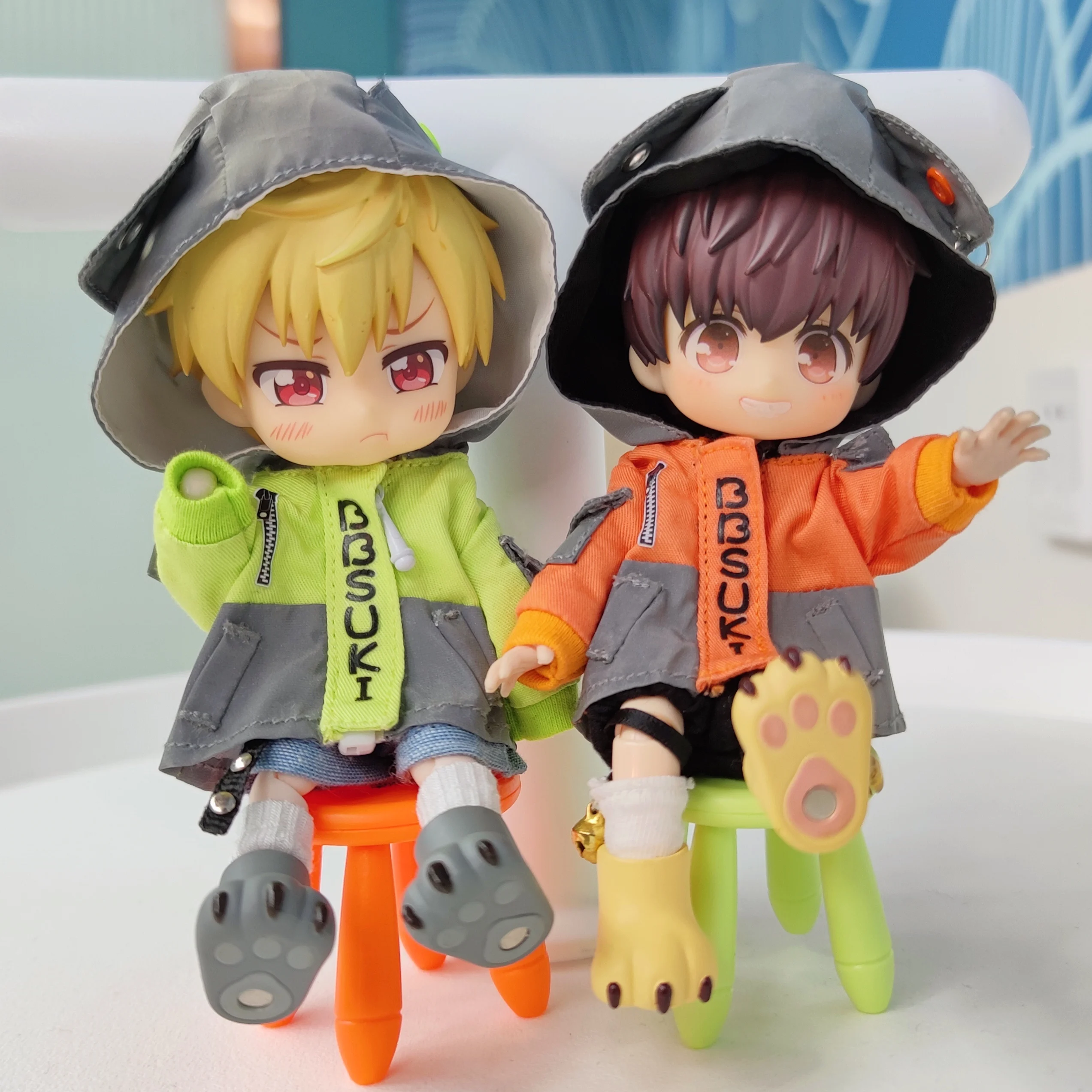 New-1-12-Bjd-Doll-Clothes-Fashion-Fluorescent-Sports-Jacket-for-Ob11 ...