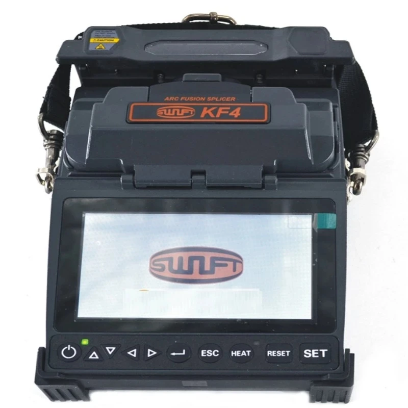 Konrea 오리지널 ILSINTECH SWIFT KF4 핸드헬드 V 그루브 FTTH 융착 접속기, 용접기 KF4, 섬유 절단기 ...