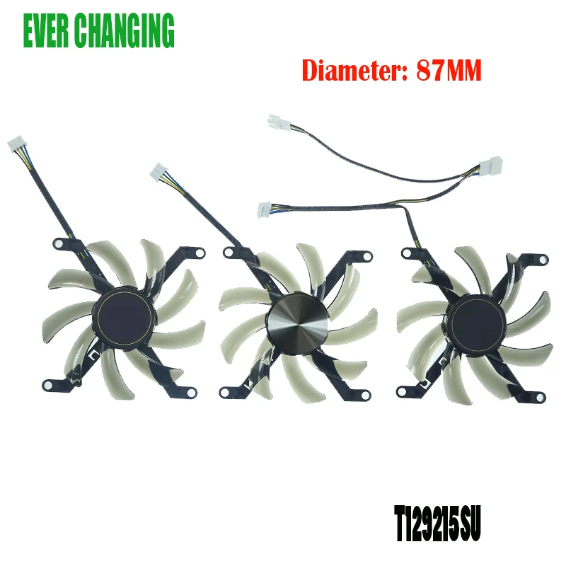 T129215su 0.50a Graphics Card Fan For Manli Gtx 1080 Ti Gtx1080ti ...