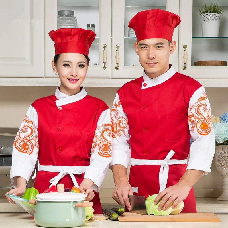 New Hot Checkedout Chef Jacket Cook Coat Restaurant Kitchen Chef ...