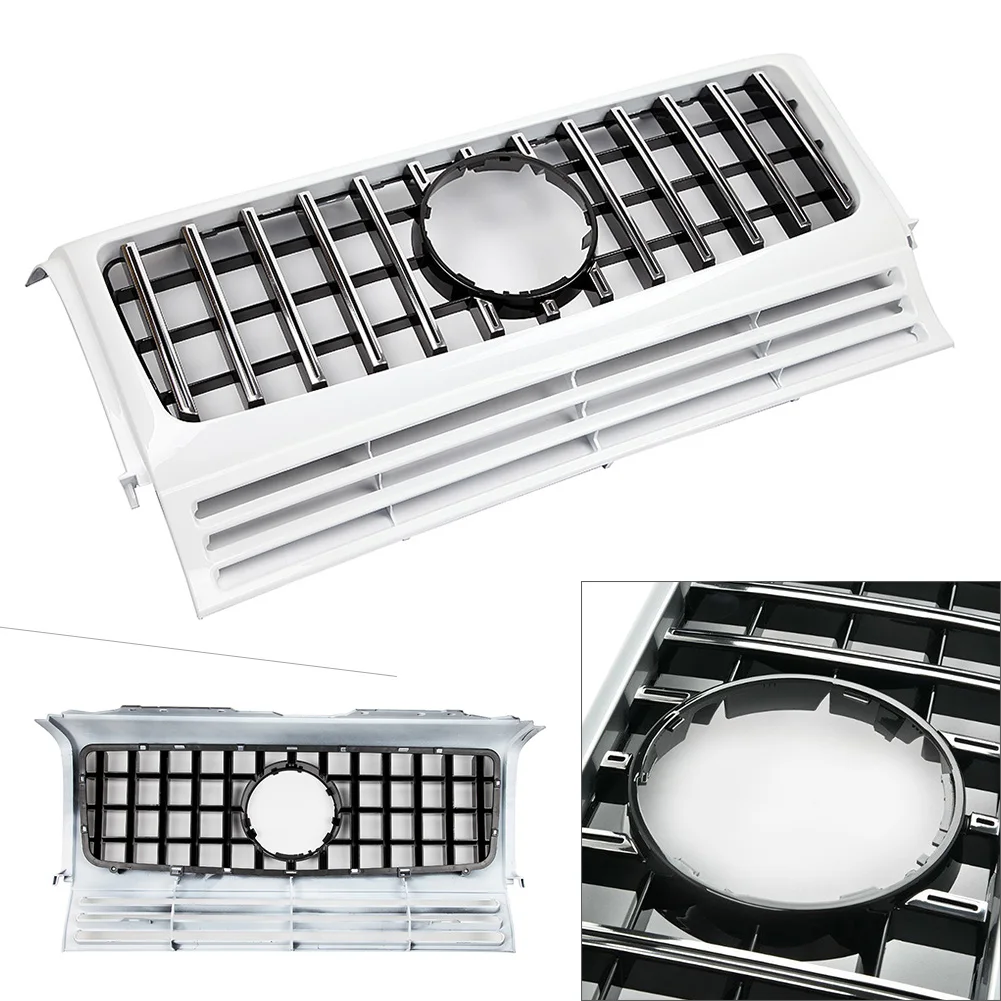Car-Front-Bumper-Mesh-Grille-Upper-Grill-For-Mercedes-Benz-G-Class-W463 ...