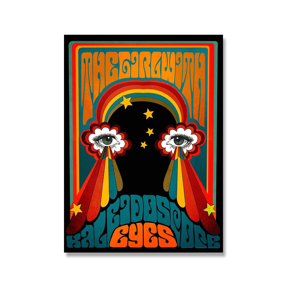 Psychedelic Poster 70s