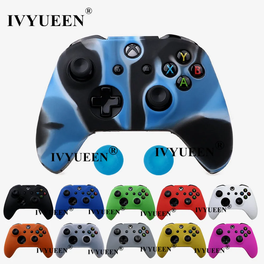 Ivyueen Silicone Protective Skin Case Cover For Microsoft Xbox One X S