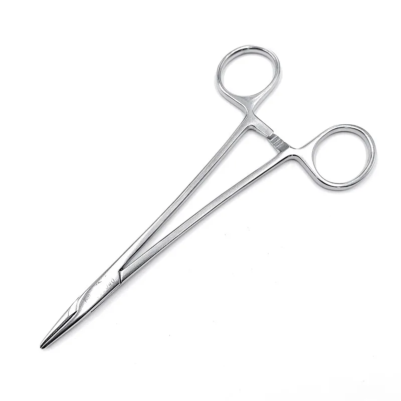 Needle Clamp Holder Stainless Steel Medical Stitching Forceps Surgical ...