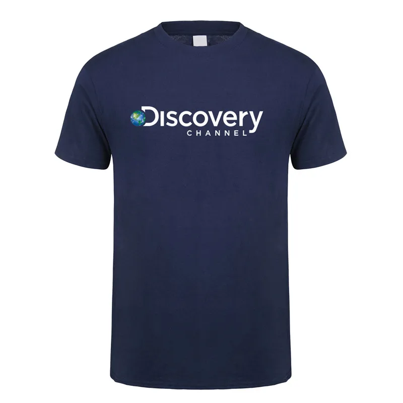 Discovery Channel T Shirt Men Tee Summer Casual Fashion Tops Mans ...