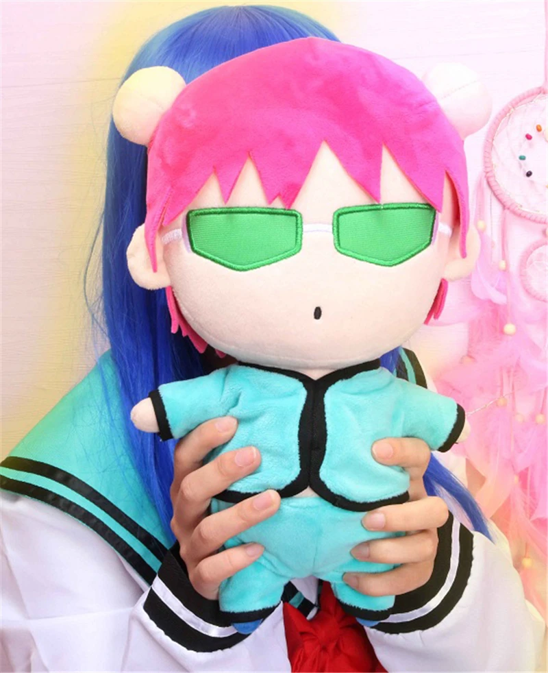 30cm Saiki Kusuo no sai nan Figure Plush Doll Toys Anime The Disastrous ...