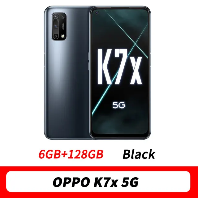 Original OPPO K7x 5G SmartPhone 6.5 inch 90Hz 6GB 128GB MTK 720 Octa ...