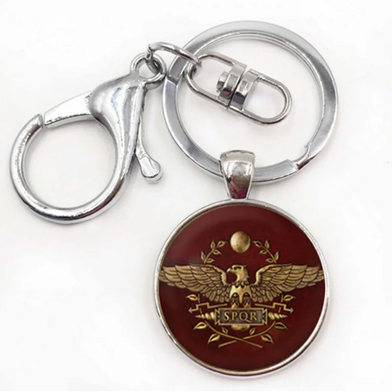 YAUTION-Total-War-Rome-Keychain-Total-War-Rome-Jewelry-Glass-Dome ...