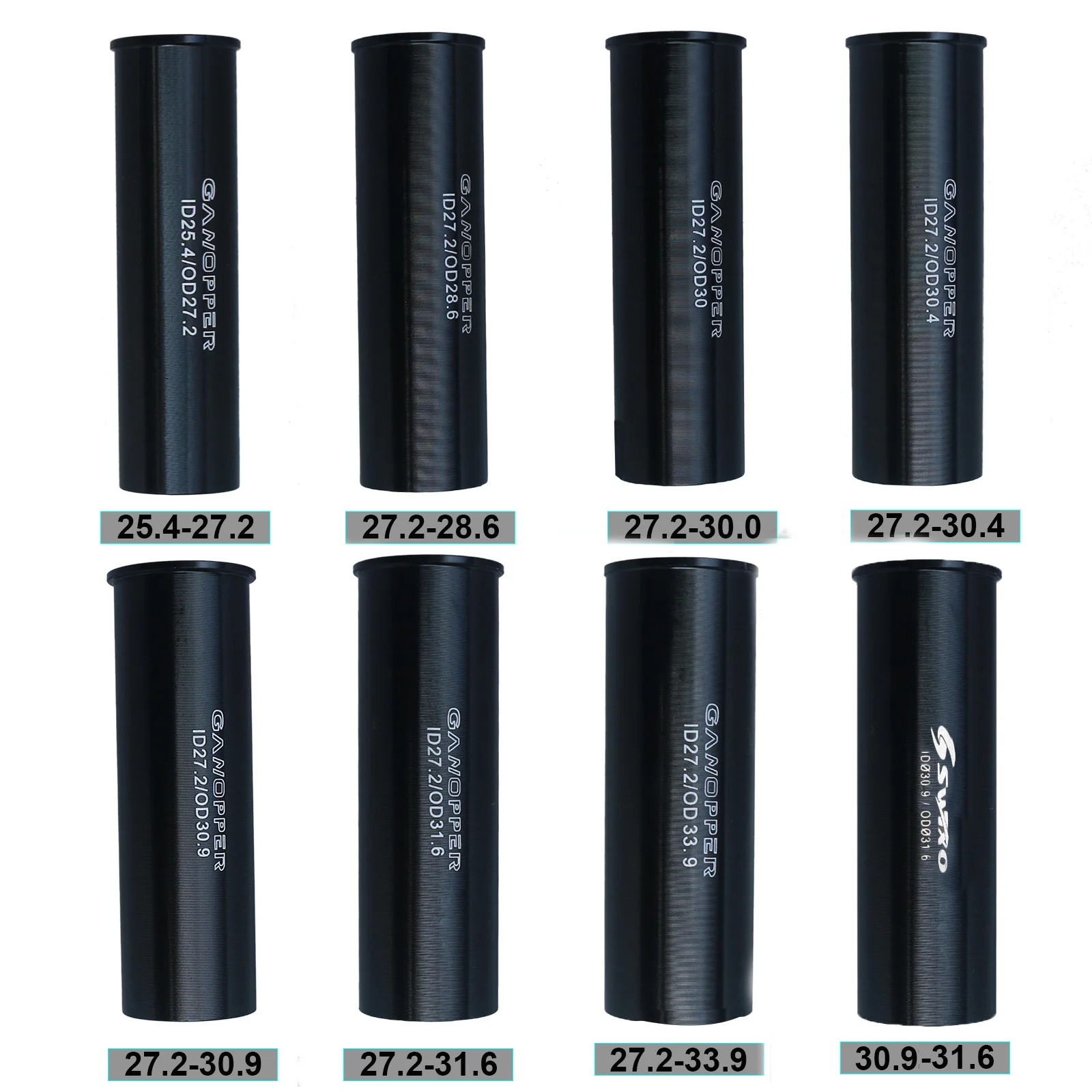 Bicycle-Seatpost-Shim-Reducer-Sleeve-Bike-Seat-Post-Adapter-Converter ...
