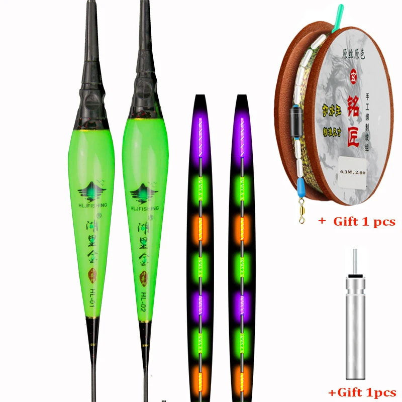 1pc Fishing Float +gift 1pcs Fishing Line Group + Gift 1pc Battery ...