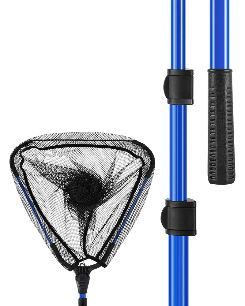 Red de Pesca plegable Triangular de 1,7 m, 2,1 m, 2,5 m, Red de ...