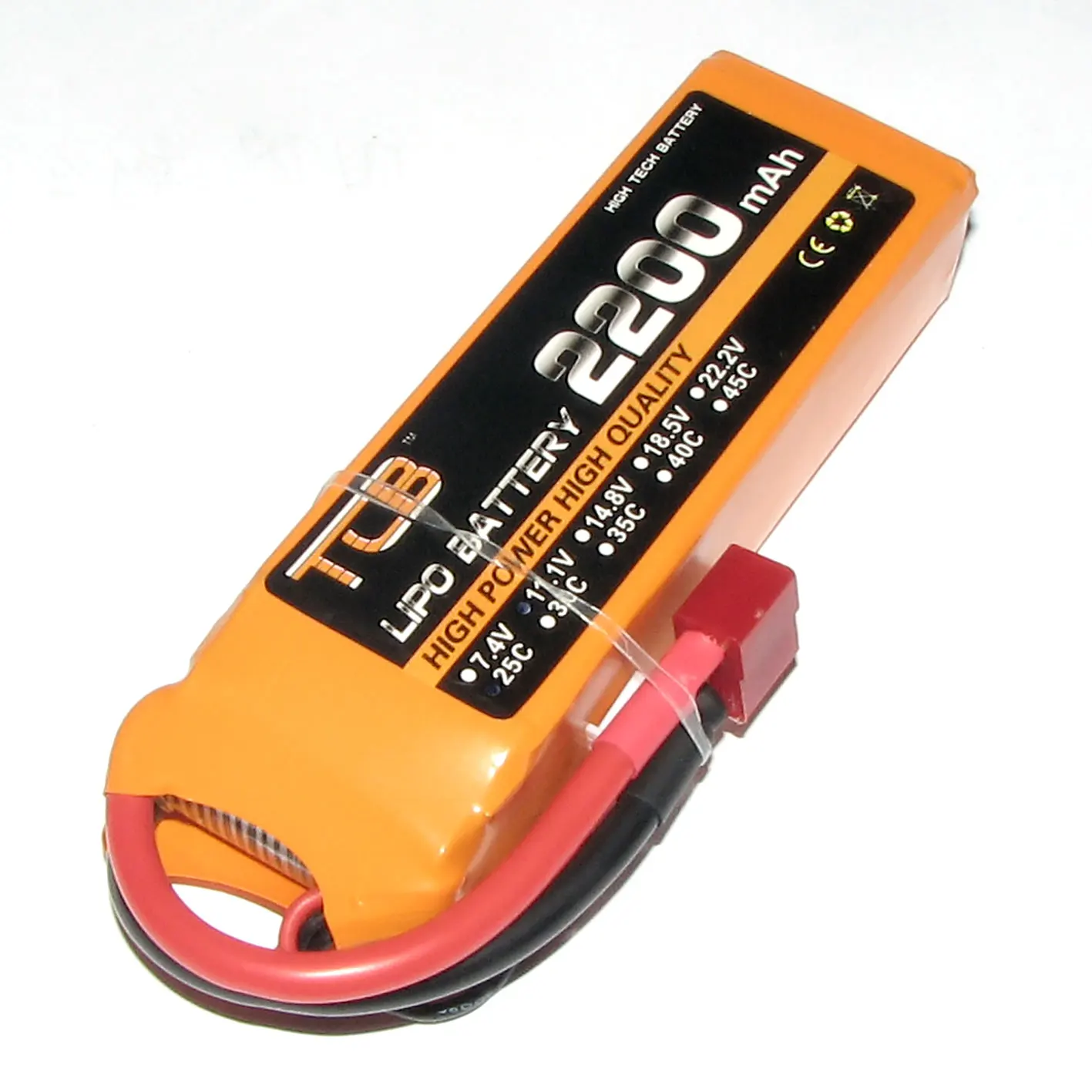 11.1v/3s 2200mah 25c 35c 45c Lipo Battery Optional Xt60 Trx T-plug Rc Model Lipolymer Power Pack ...