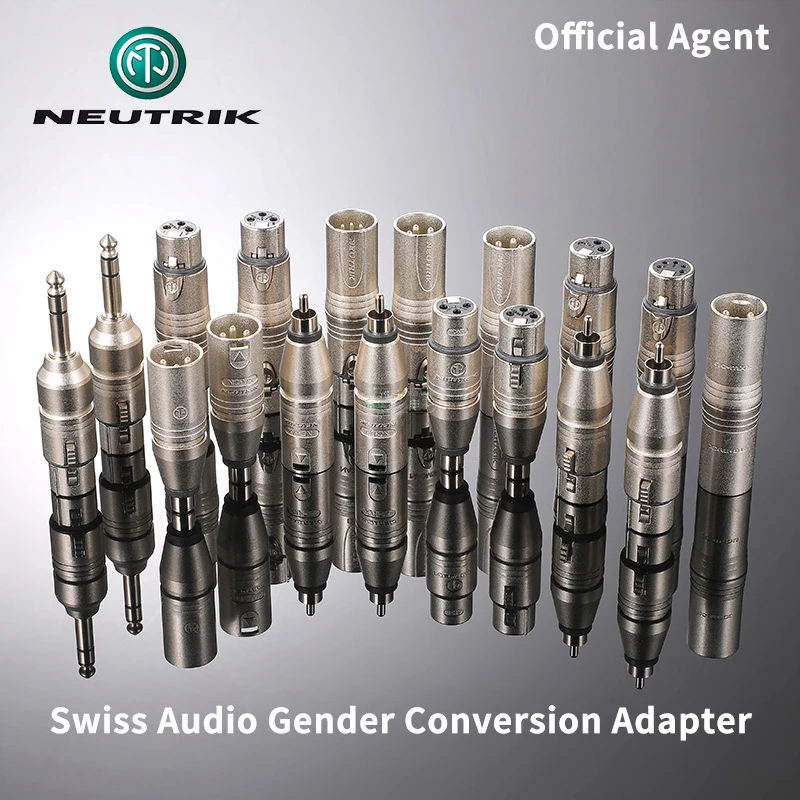 NEUTRIK 3 5 Pole Audio Gender Conversion Adapter Fever XLR Cannon Lotus ...