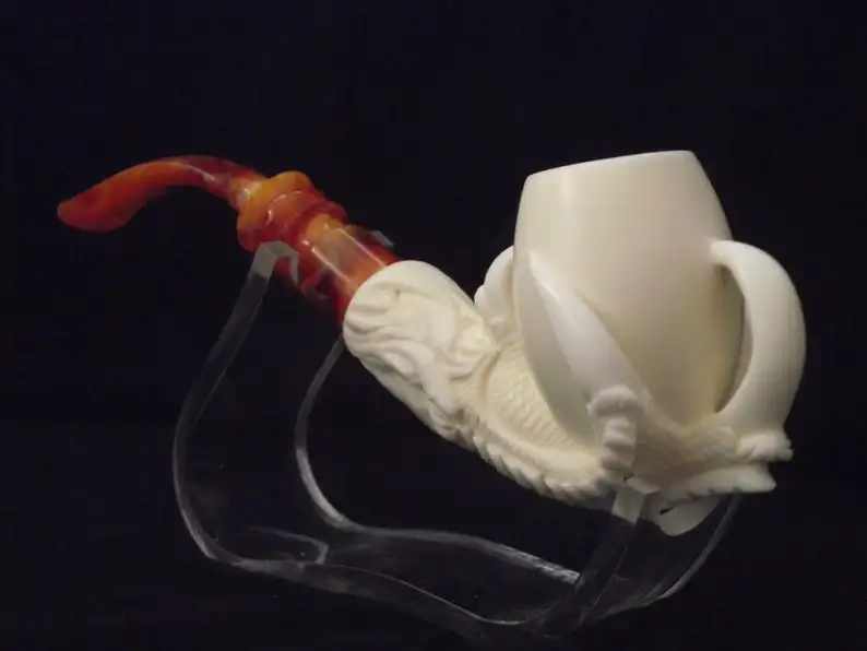Crafted Pipe Tobacco pipe Handmade Pipe Meerschaum Pipe Smoking Pipe ...