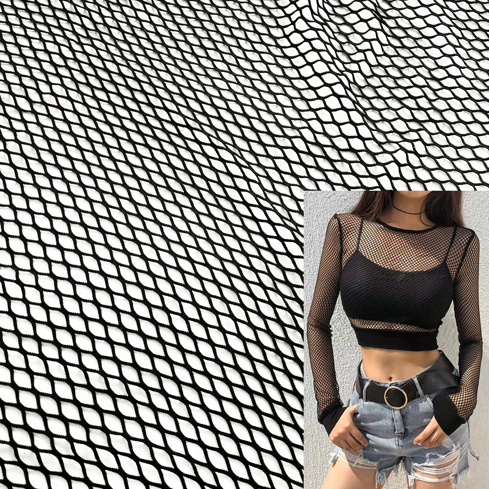Sexy Fishnets Spandex Stretch Mesh French Designer Net Cloth For ...