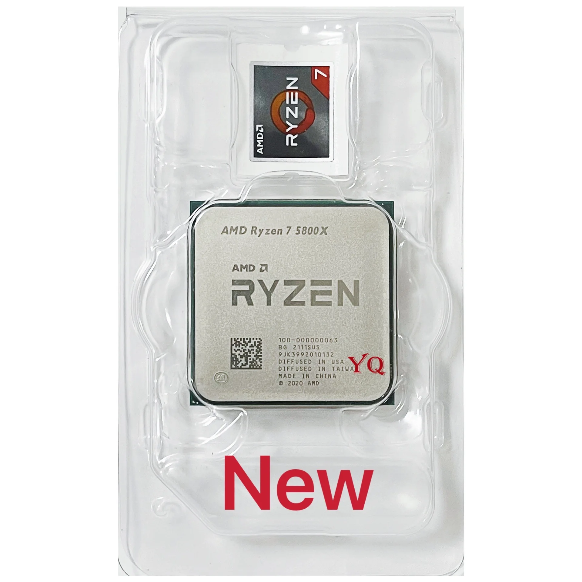 Amd Ryzen 7 5800x R7 5800x 3.8 Ghz Processador Cpu De Oito Núcleos 16 ...