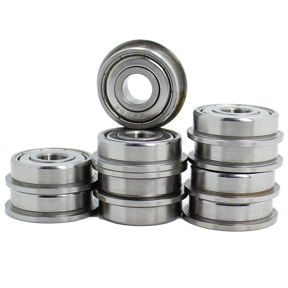 SF608ZZ-Flange-Bearing-8x22x7-mm-10PC-Double-Sealed-440C-Stainless ...
