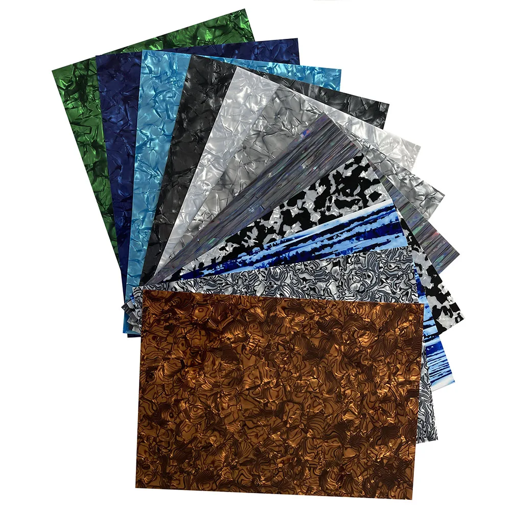 Folha de celuloid tamanho a4 210mm x 297mm, picaretas de guitarra diy ...