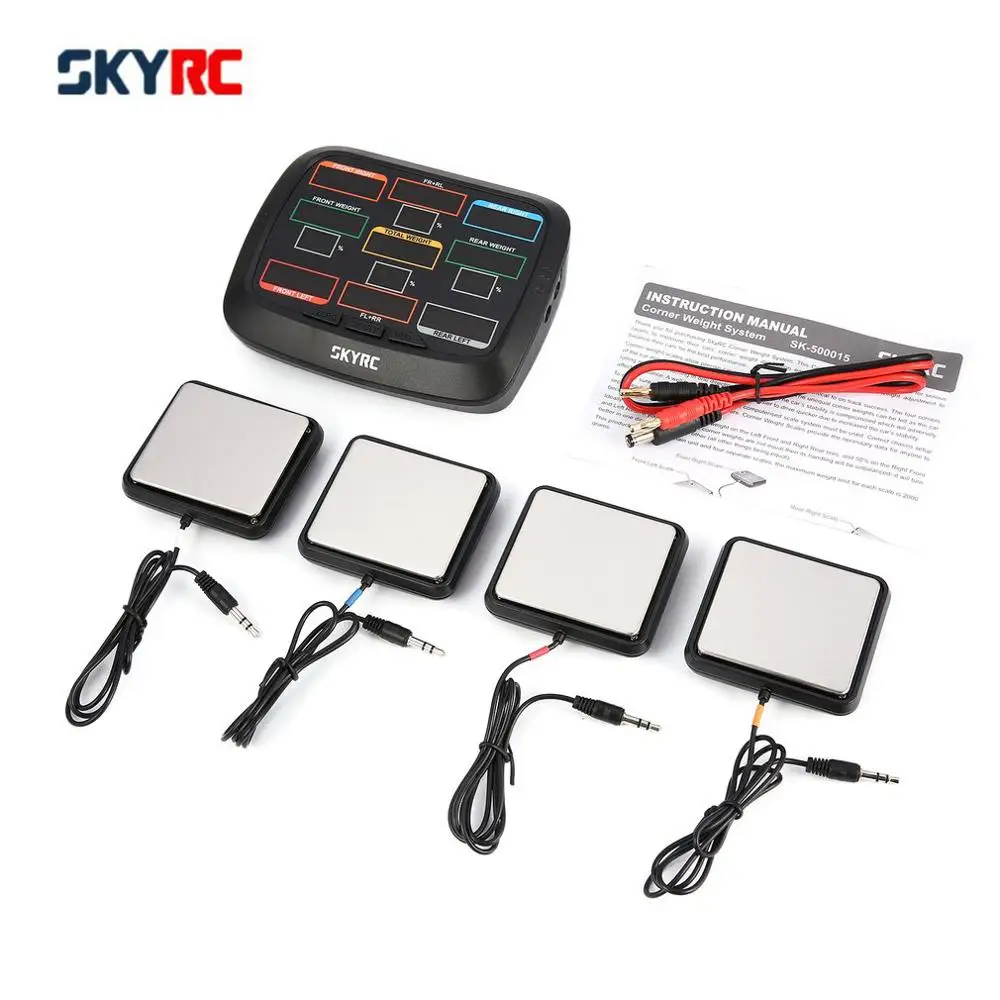 SkyRC Corner Weight RC Car Balancing Scale System Setup Kit Accessory ...