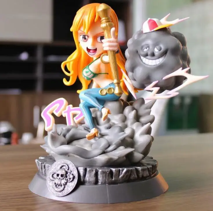 Anime One Piece GK Gear Fourth Luffy Zoro Nami Sanji Robin Chopper PVC ...