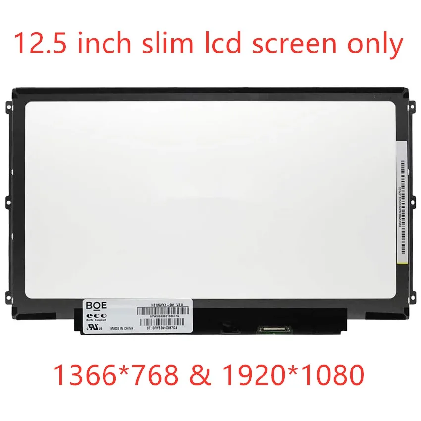 12-5-Laptop-LCD-Screen-LP125WF4-SPB1-HB125WX1-201-HB125WX1-100 ...
