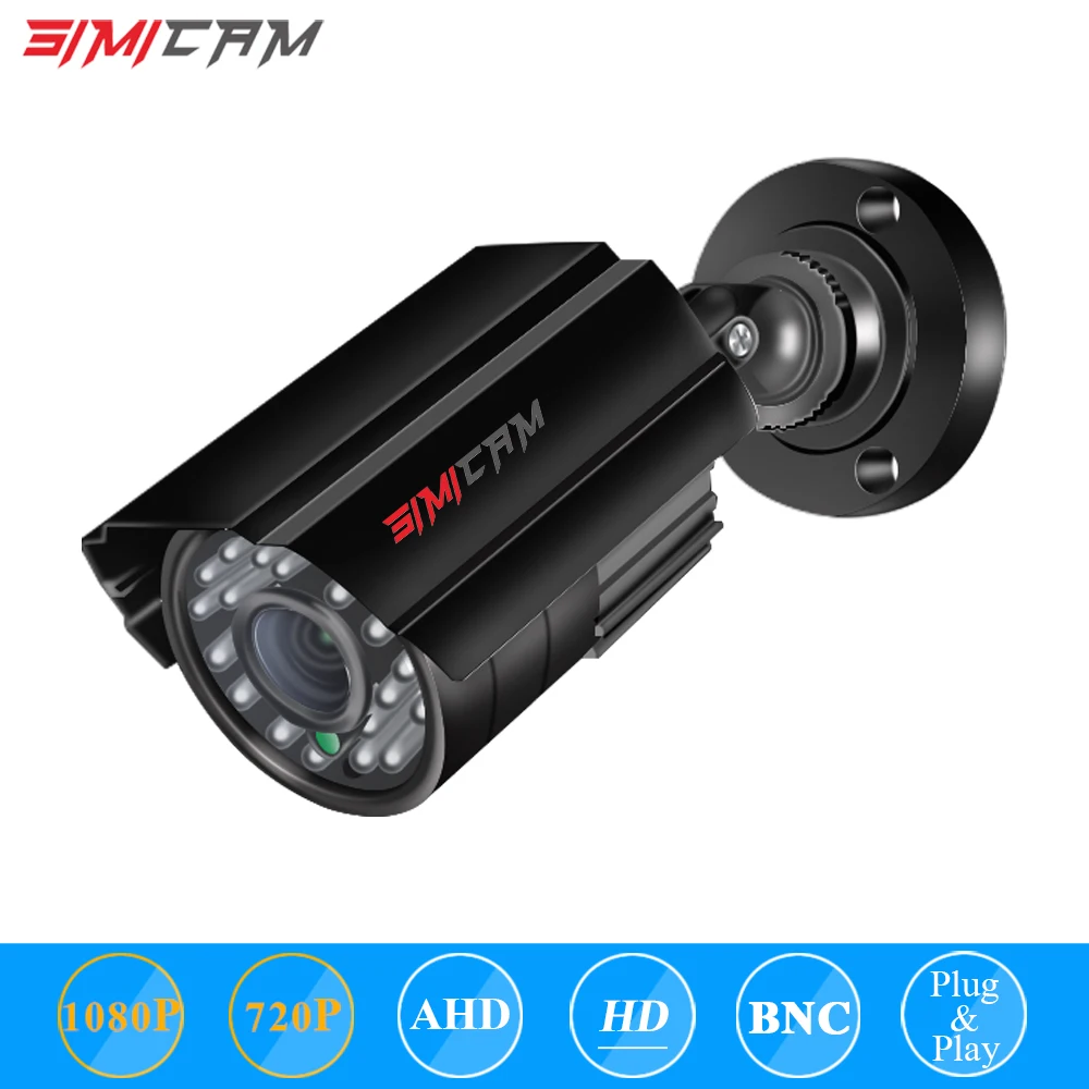 SIMICAM-2-0MP-HD-1080p-1920TVL-Security-AHD-Camera-Outdoor-Indoor-24PCS ...