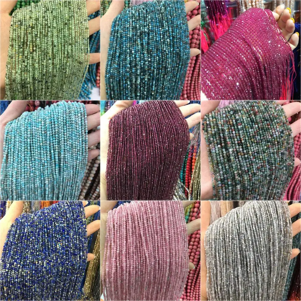 Perline-di-pietra-naturale-granato-agate-Apatite-quarzo-rosa-sezione-2 ...