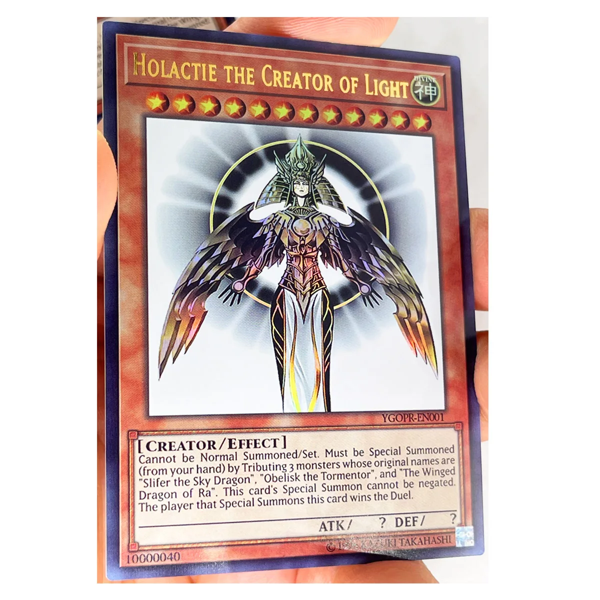 The Creator God Of Light Horakhty Effect