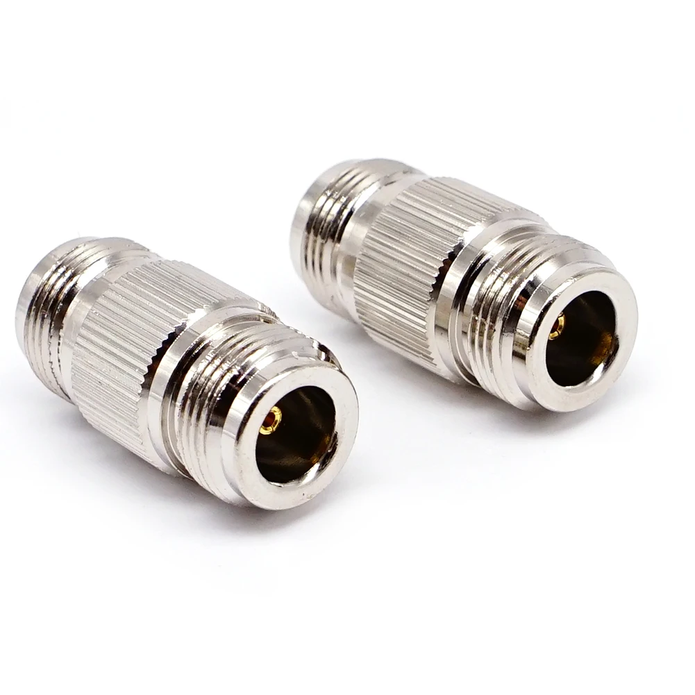 RF Connector N Type Female To N Female Jack Double Straight RF Coaxial ...