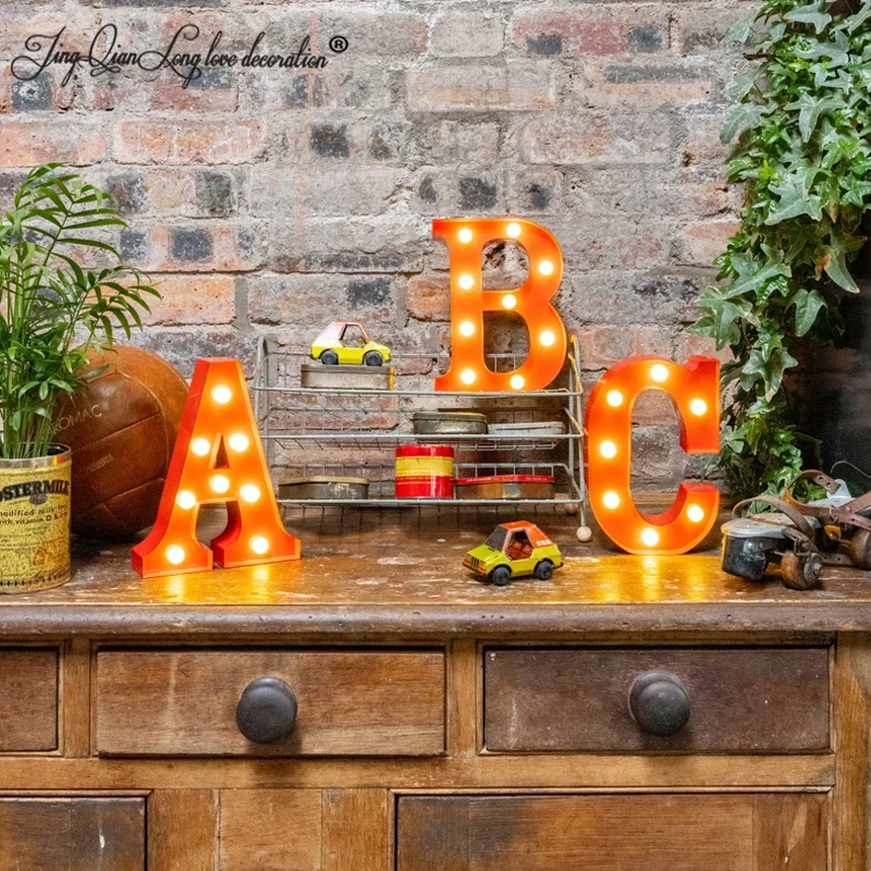 Circus Letter Lights