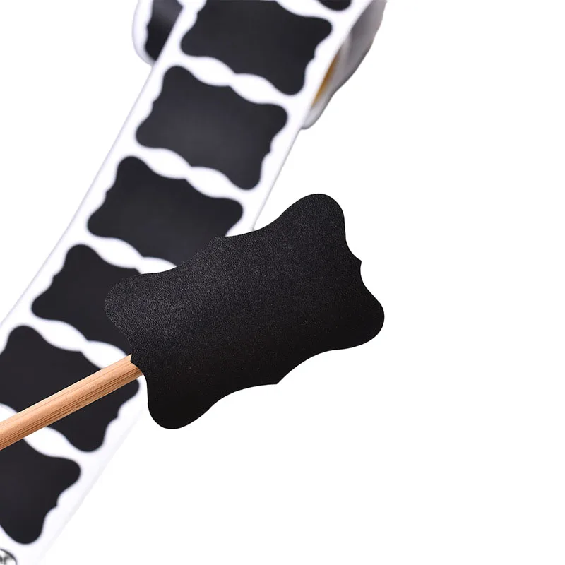 Gommette,Étiquettes autocollantes pour tableau noir, 120 pièces-rouleau ...