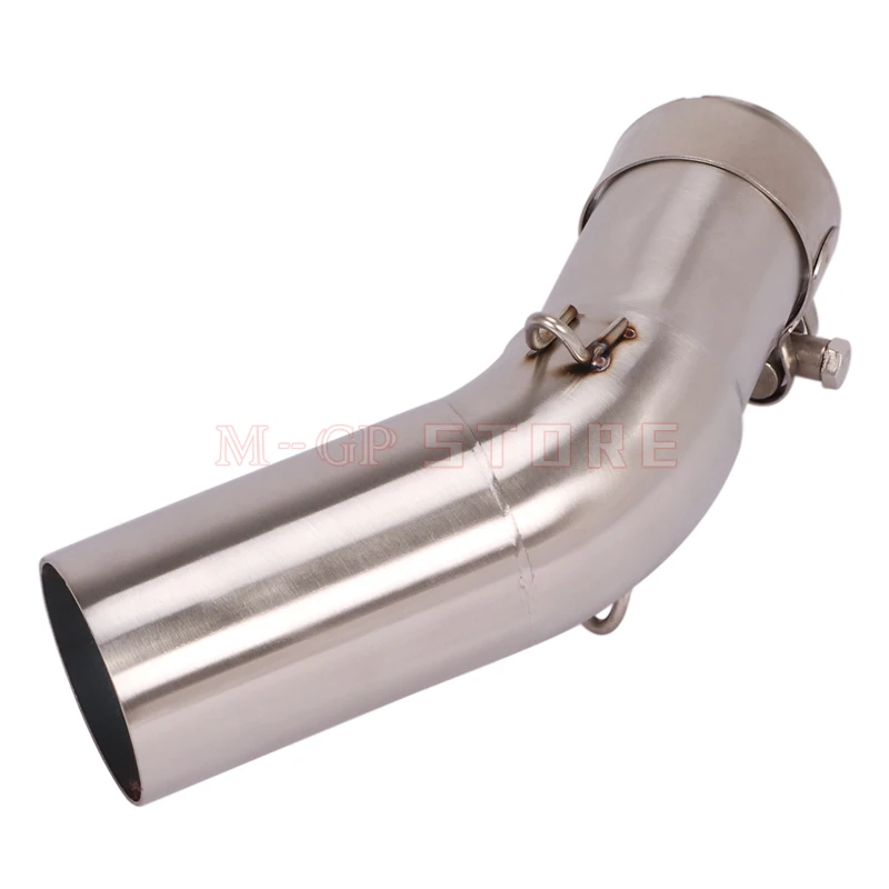 Modified Slip On Motorcycle Exhaust Muffler Escape Middle Link Pipe ...