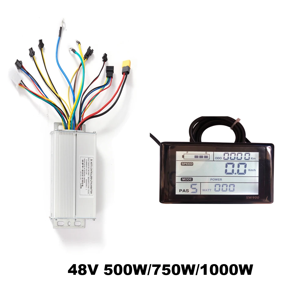 48V Ebike dual mode controller 500W 750W 1000W electric bike controller ...