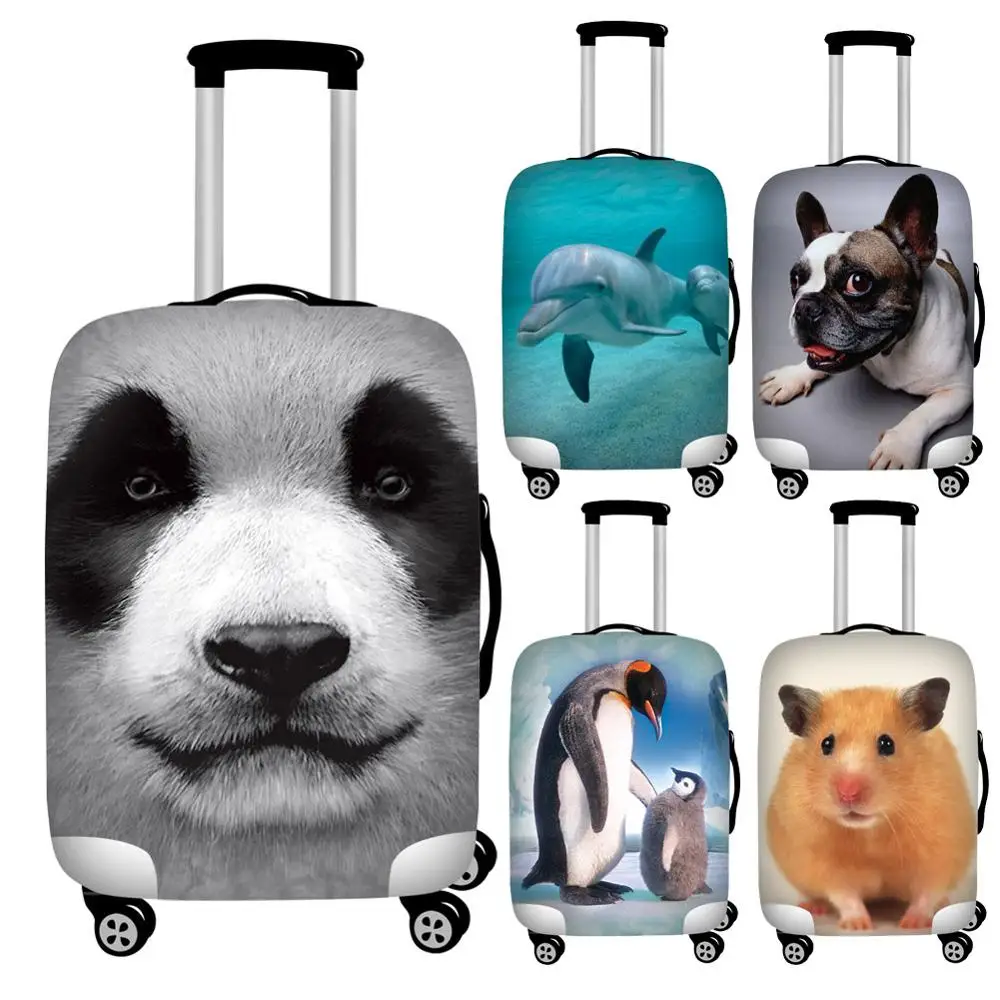 Twoheartsgirl-Cute-Printing-Animal-Panda-Dolphin-Travel-Suitcase-Cover ...