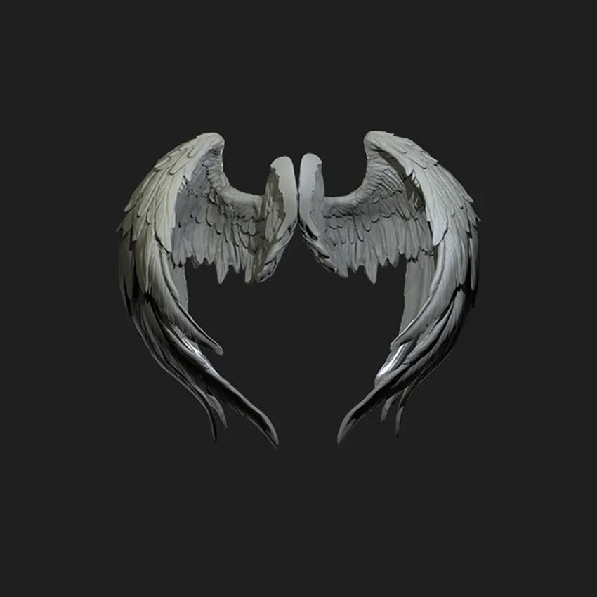 1/10 Ancient Fantasy Wing Warrior For Bust Resin Figure Model Kits ...