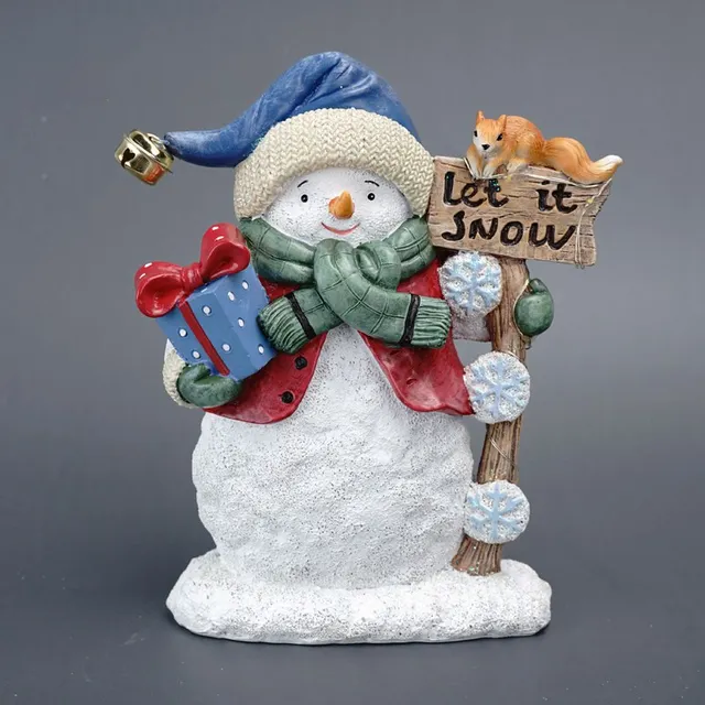 Lovely Snowman Figurine Door Greeter - Touch of Decor
