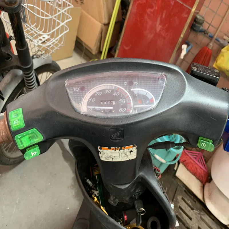 Garde-boue,Boutons de démarrage électrique pour motos HONDA DIO ZX AF18 AF27-AF28 AF34-AF35 ...